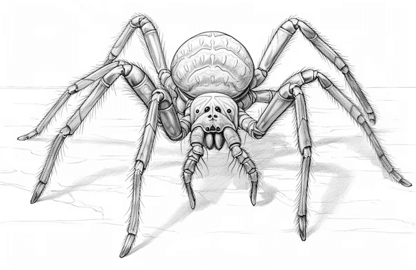 Cute:2egqf2mssfa= Spider Drawing - Fusion Power Tech